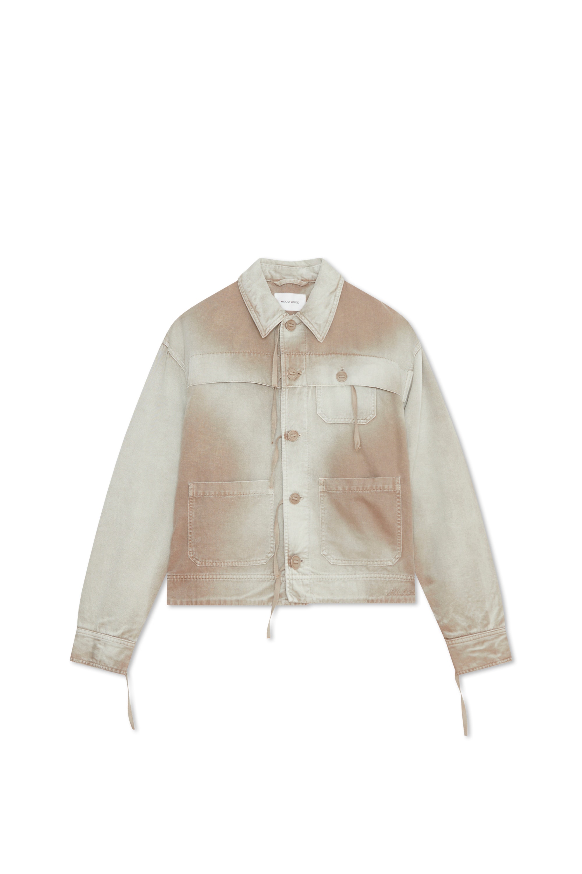 Wooden jacket store